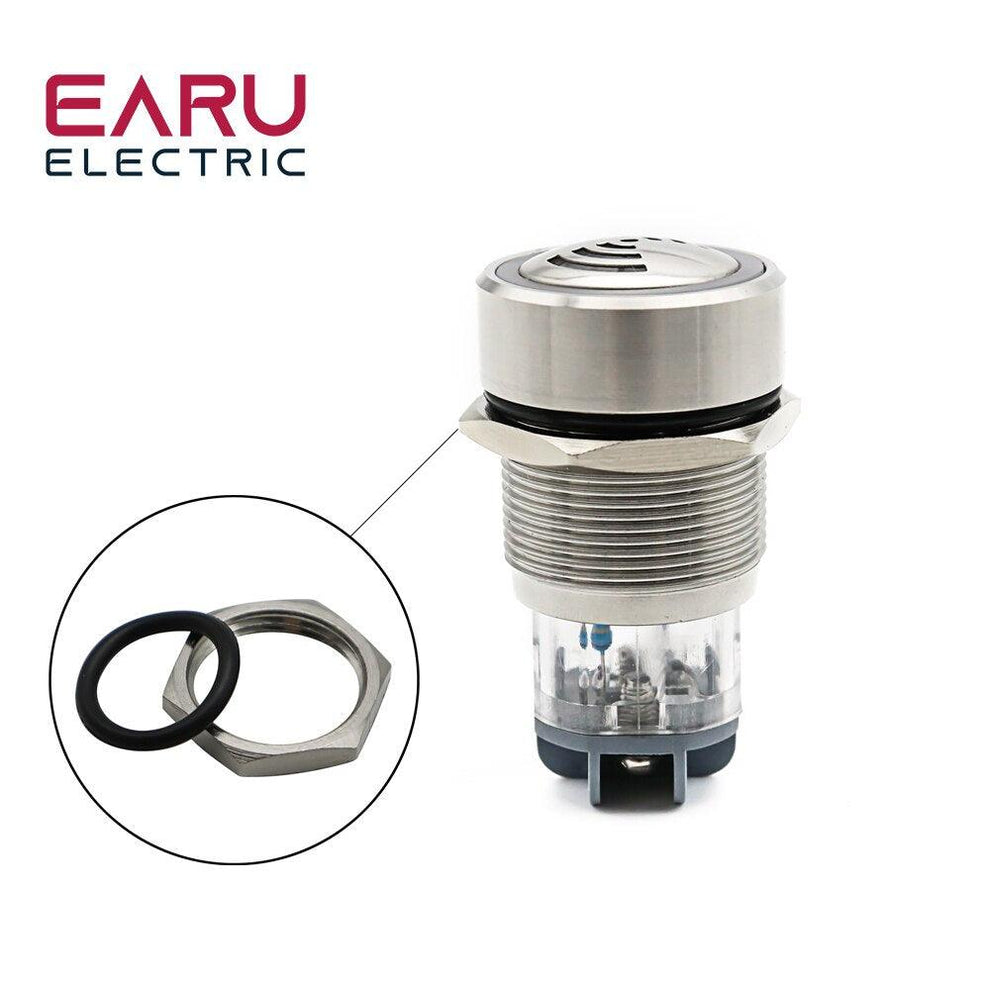 electrical center b2c | 22mm IP67 Alarm Indicator: Waterproof LED Alarm ...