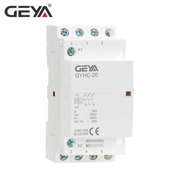 electrical center b2c | GEYA 3 Phase Modular Contactor 16A 20A 25A 3 ...
