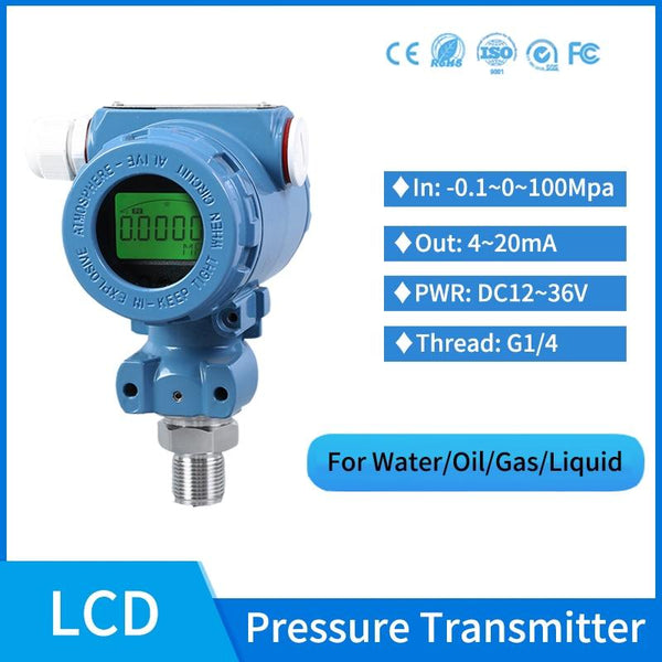 electrical center b2c | LCD display Pressure Transmitter Oil Fuel Water ...