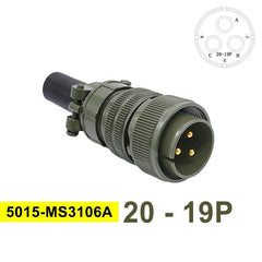 Phoenix Connector 4 Pin Military Spec Connectors MS5015 Connector 3 Pin ...